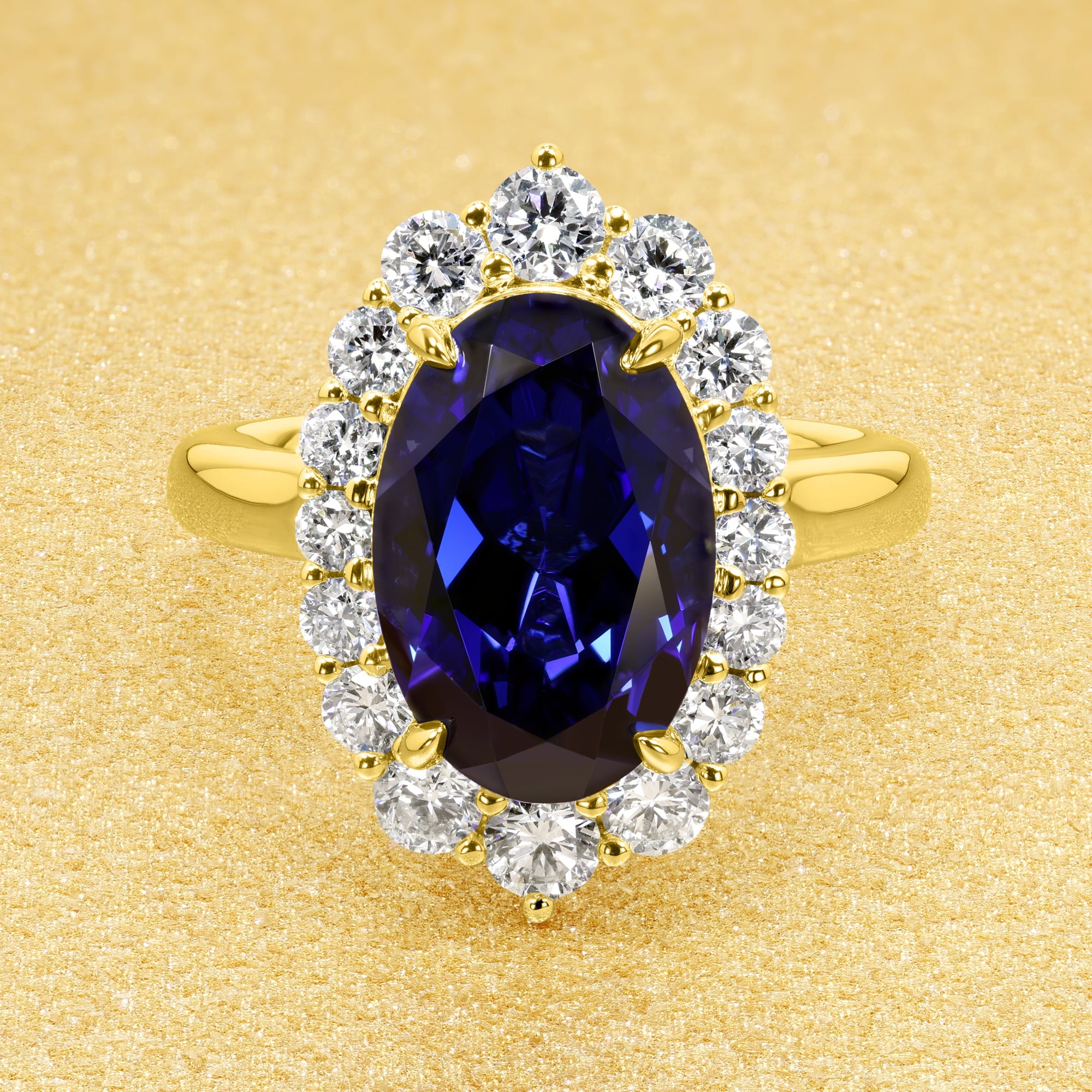 Sapphire Engagement Rings - Bold & Timeless Designs | Earthena Jewelry