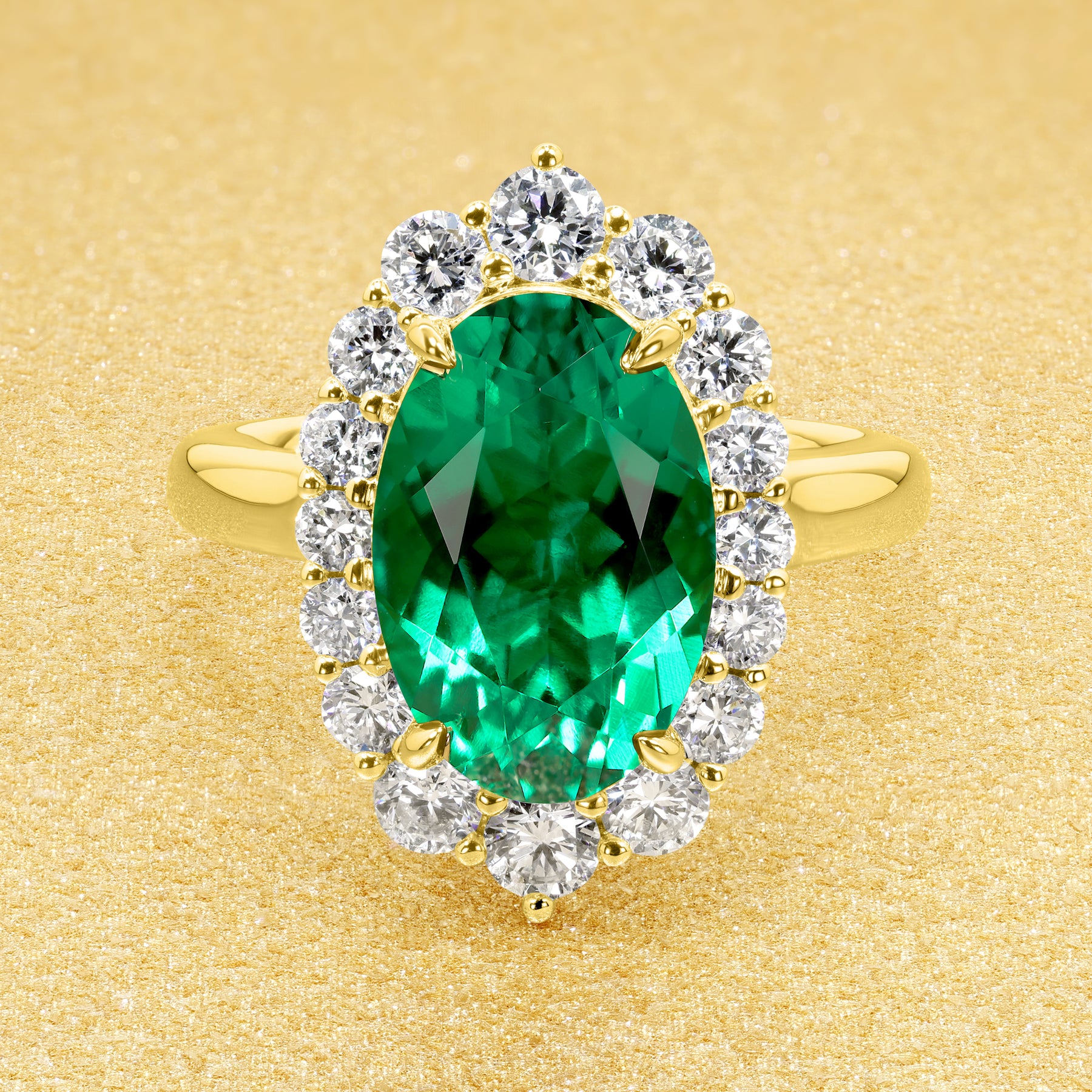 Green Emerald Engagement Rings - Elegant & Iconic Styles | Earthena